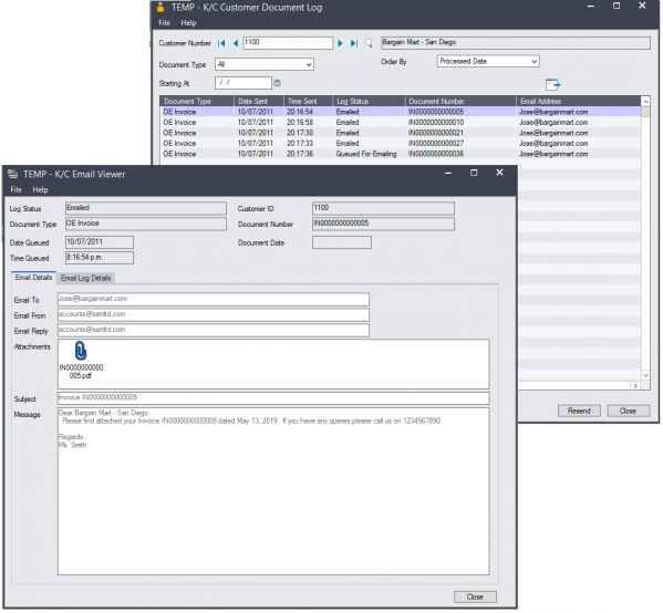 Key Communications | Sage 300 | document sending | email-centric | Pacifictech | seamless ...