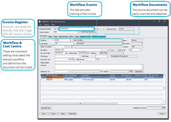 Payables Workflow | Sage 300 Products - Pacifictech