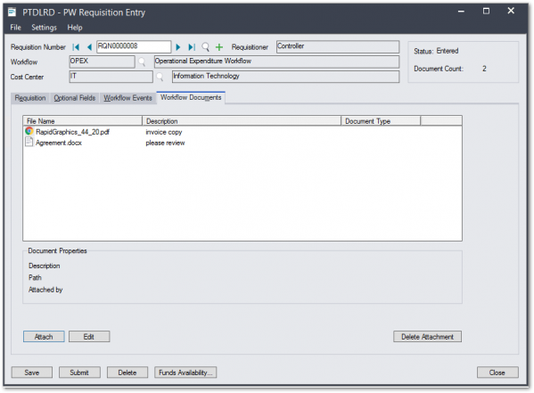 Workflow Documents | Sage 300 Products - Pacifictech