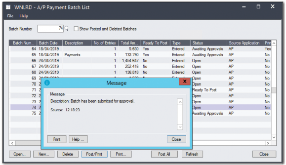 Workflow & Notifications | Sage 300 | process management system | key data changes | Sage 300 ...
